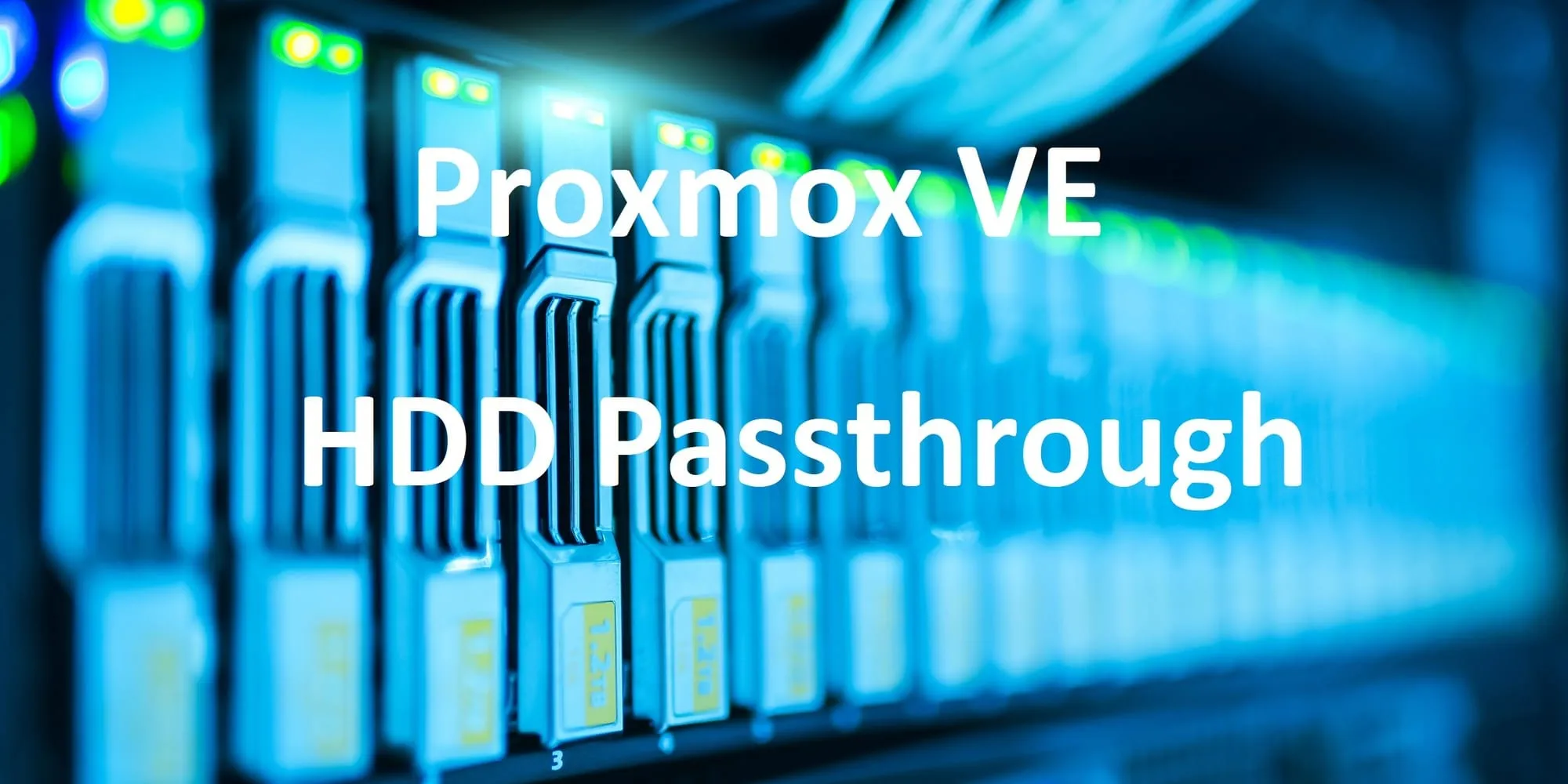 Create LVM Thin Pool in Proxmox VE